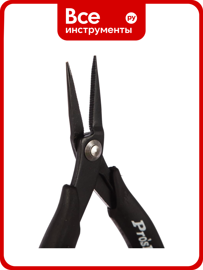 Длинногубцы (антистатические) Pro'sKit 1PK-102-E 00223520