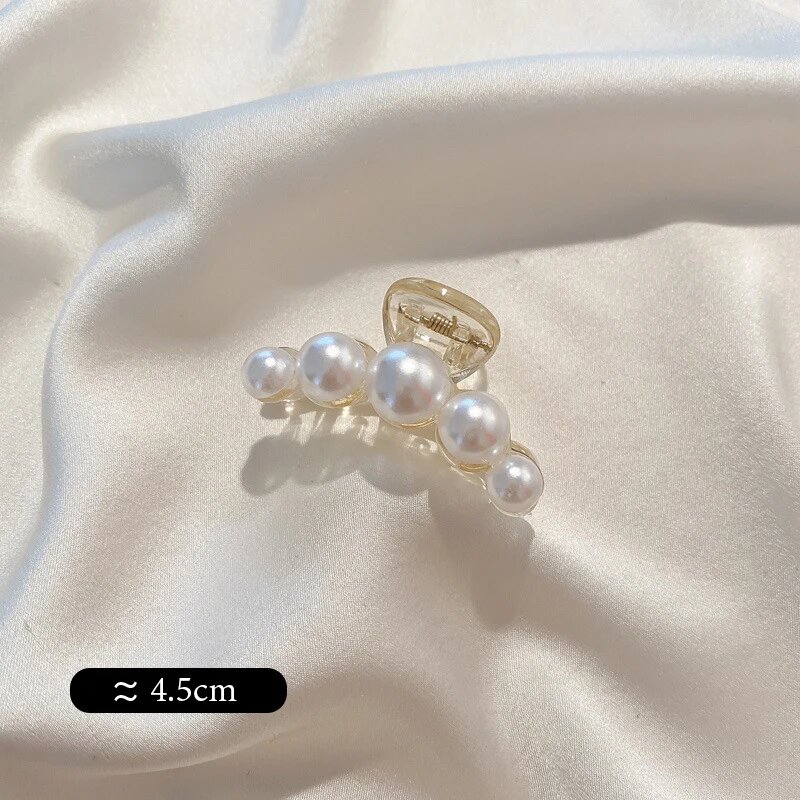 Заколка-краб Meyfflin Hair Claw For Women Белый, S White-4.5cm