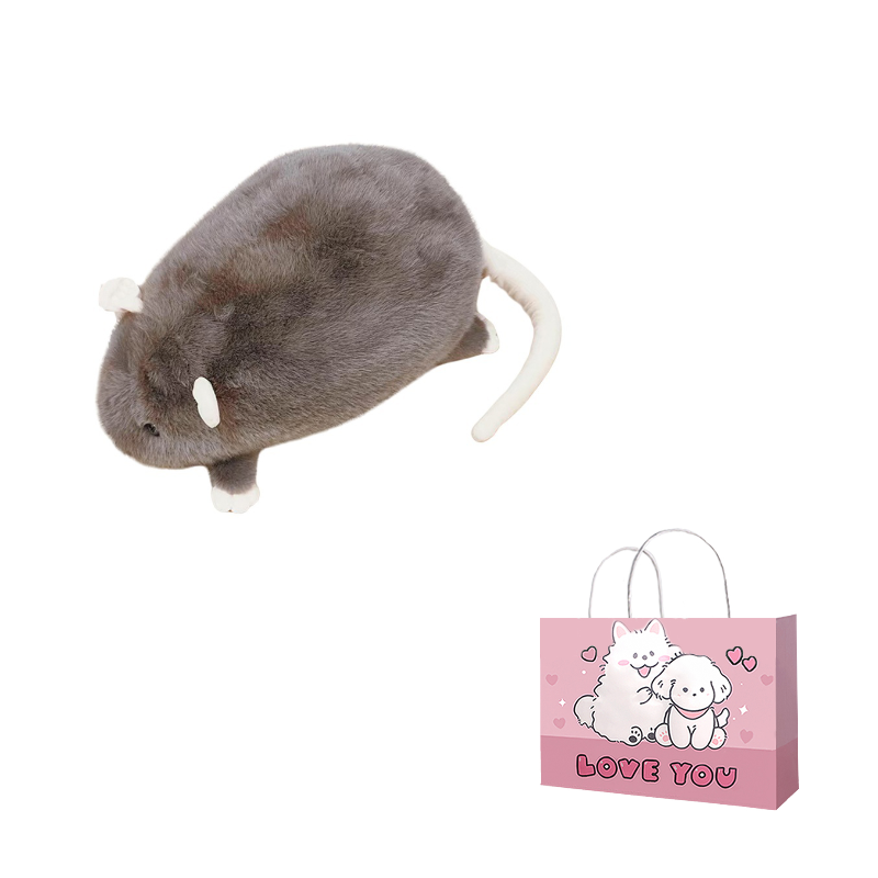Мягкая игрушка X3COMMUNE, успокаивающая кукла-мышь, 35CM EU