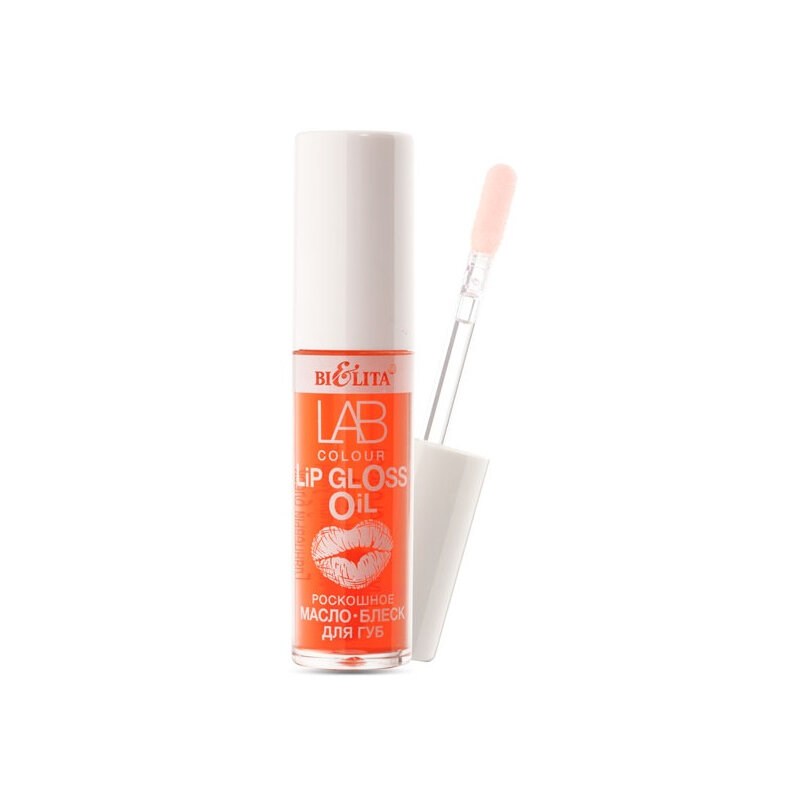 Белита LAB colour роскошное масло-блеск для губ 02 red peach 5 мл