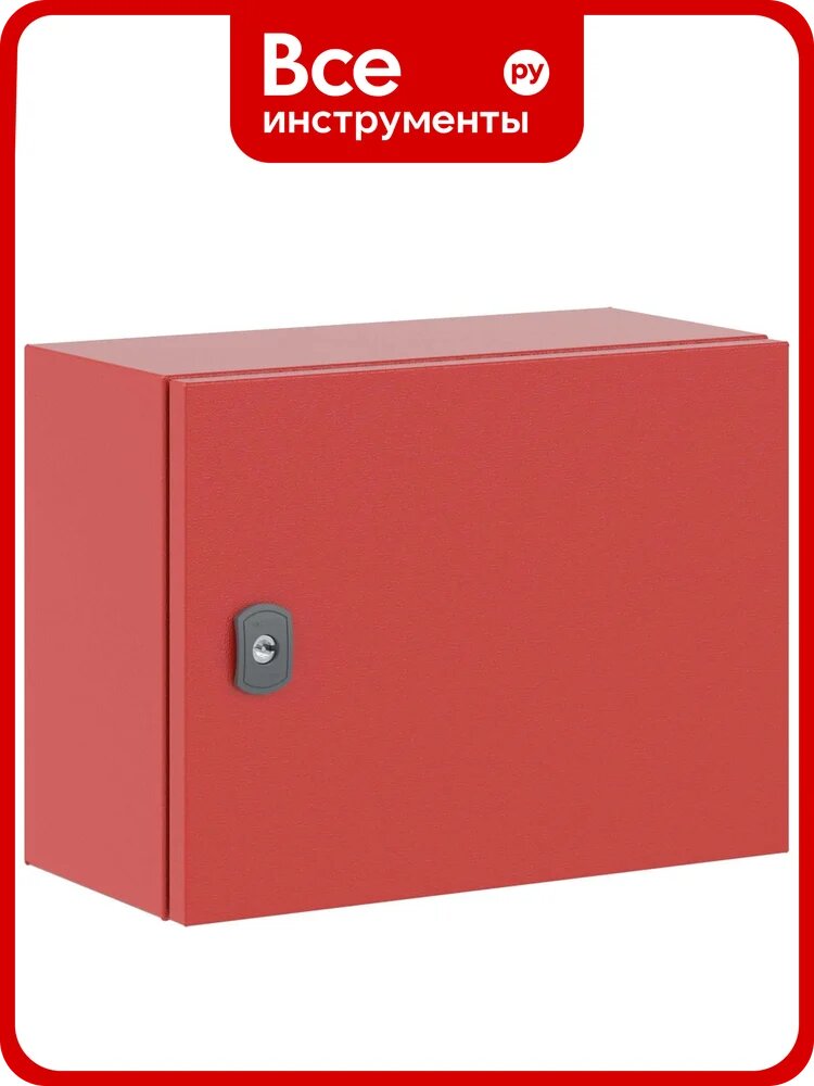 Корпус навесной DKC ST с монтажной панелью, ВxШxГ 300x400x200 мм, RAL3020, IP66, 1 шт. R5ST0342 RAL3020 R5ST0342-RAL3020