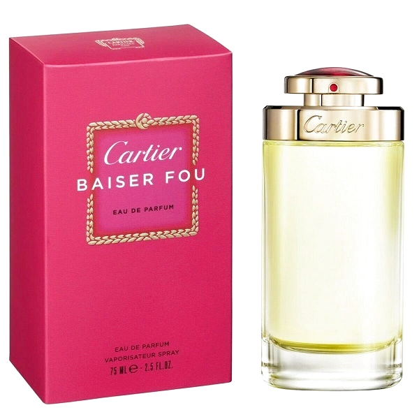 Cartier Baiser Fou 75 мл женская парфюмерная вода / Картье Байсер Фо