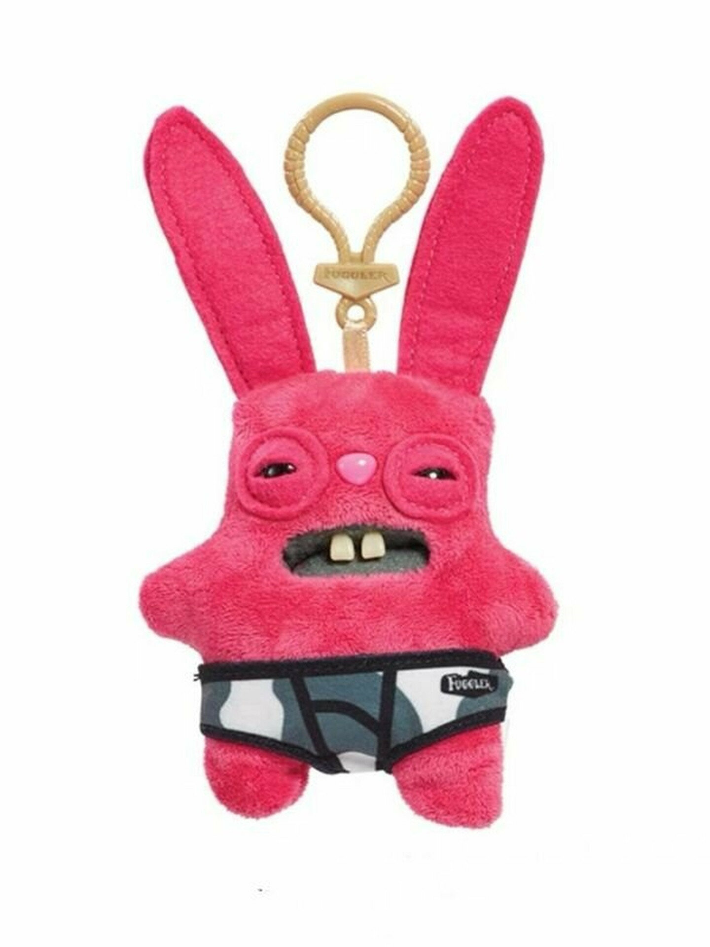Мягкая игрушка, crazy rabbit monster pink, Fuggler Funny Ugly Mini Monster / Симпатичная и компактная плюшевая игрушка-б