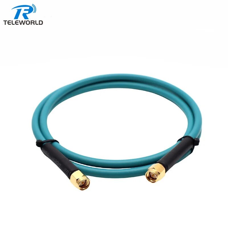RG223 Кабель SMA-SMA 8 ГГц Stainless steel SMA, 0.3M