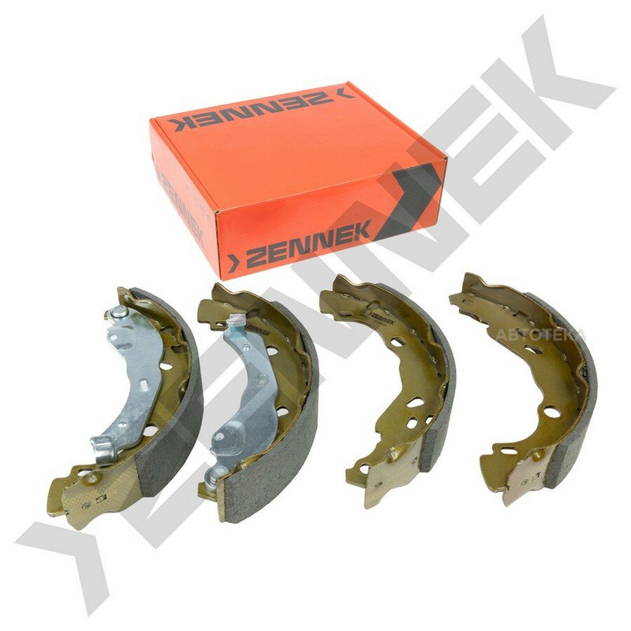 Колодки тормозные барабанные ZENNEK DBS0024