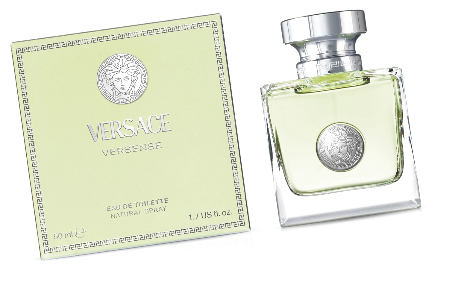 Versace Versense 50 мл Eau De Toilette зеленые - Версаче Версенс женские духи