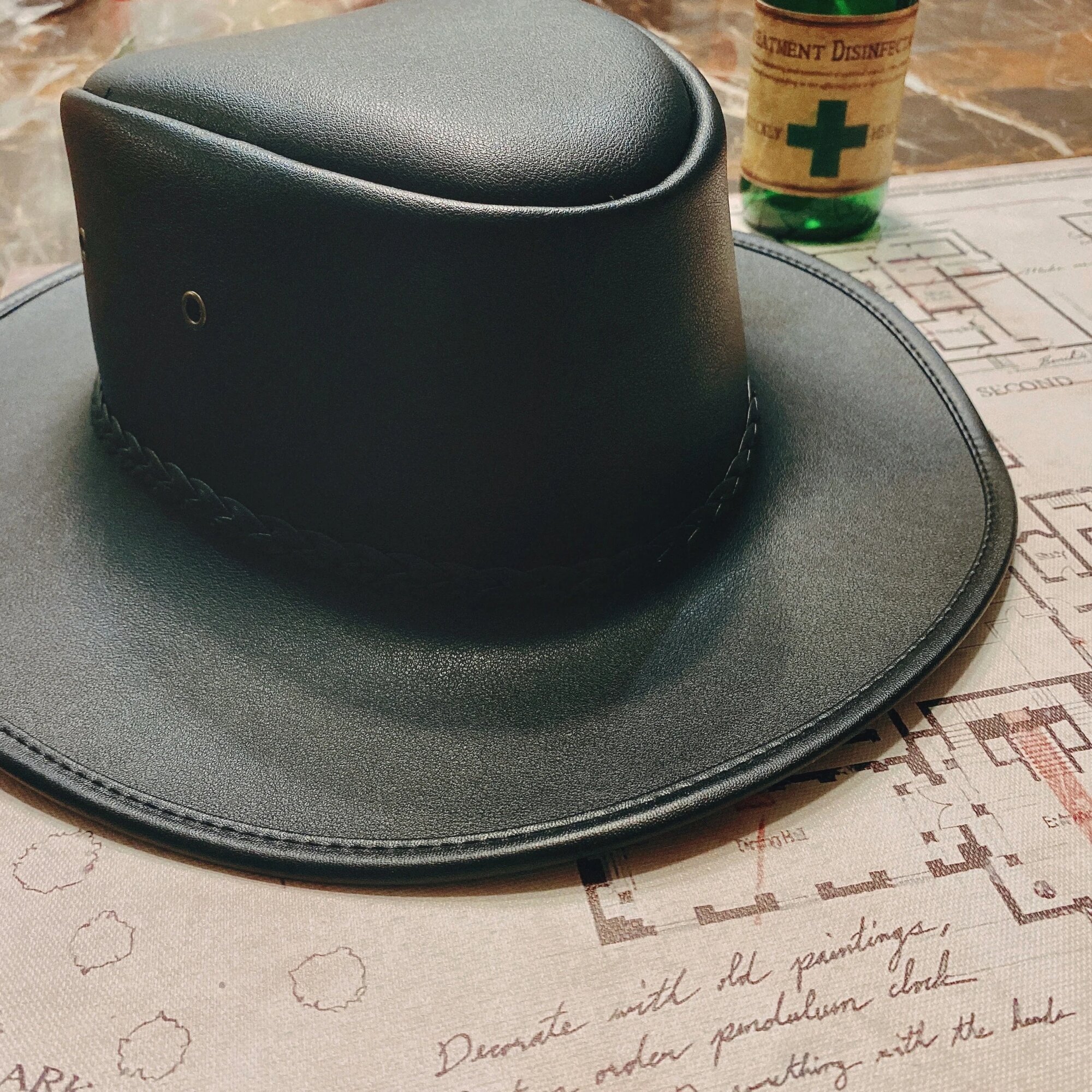 Karl Heisenberg Косплей очки и шляпа Hat