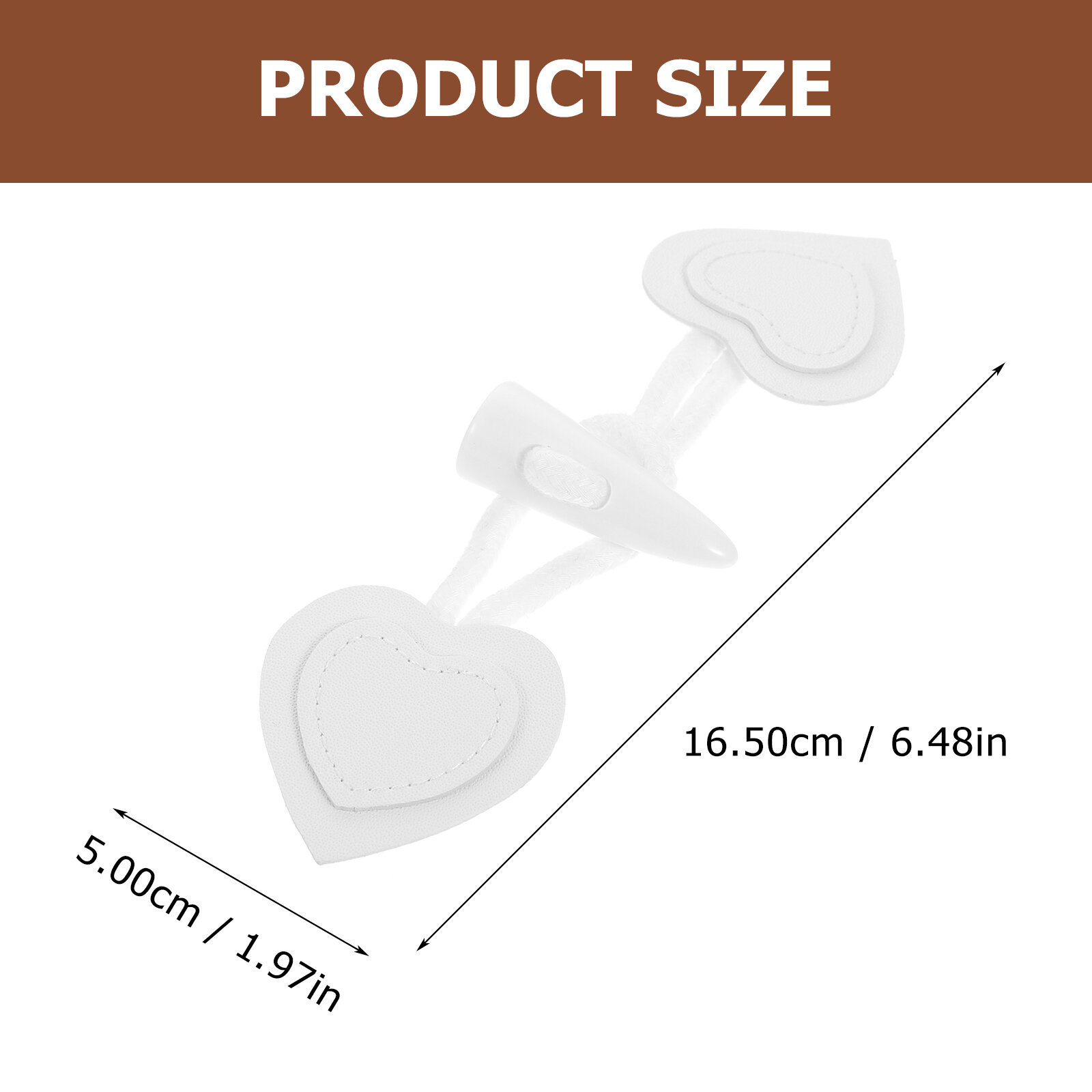 10 Пар Кнопок Для Пальто Practical Belt Размер 16.50X5.00X1.50Cm