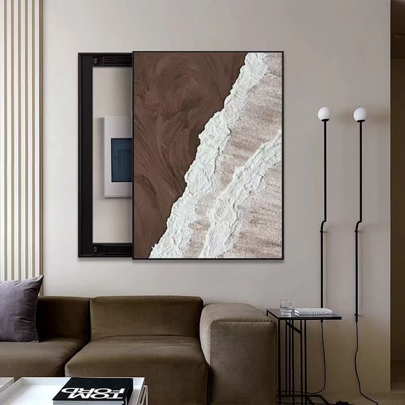 Картина для щитка электрического60x80 см Данная модель имеет раздвижную конструкцию с открыванием влево
