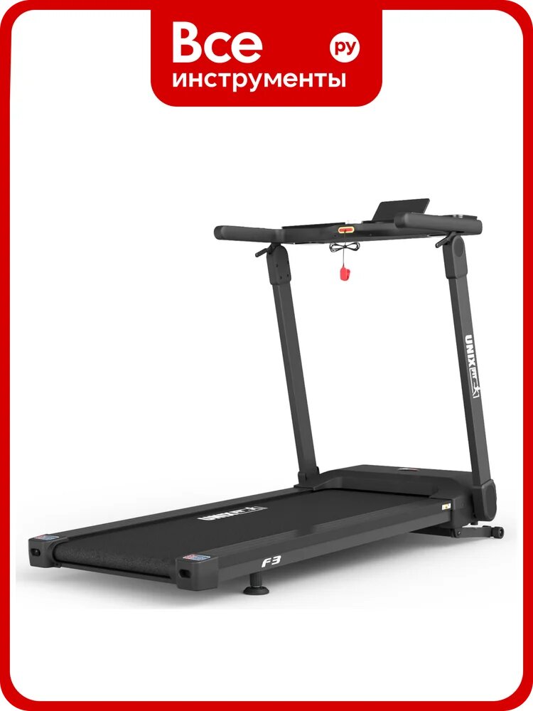 Беговая дорожка UNIXFIT Hi-tech F3 PLUS Space Grey TDHTF3PG