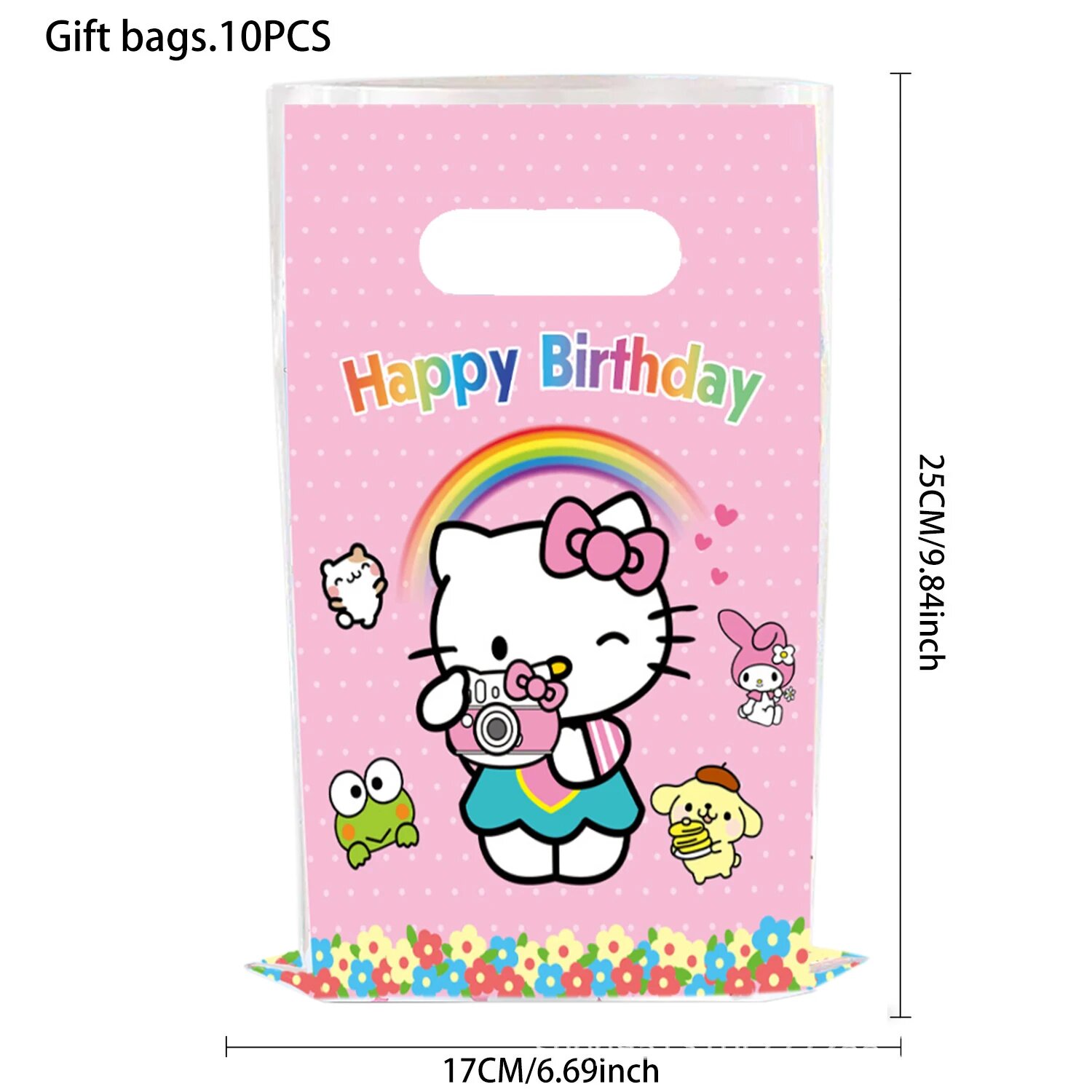 Одноразовая посуда MINISO Белый котенок Gift bag-10PCS