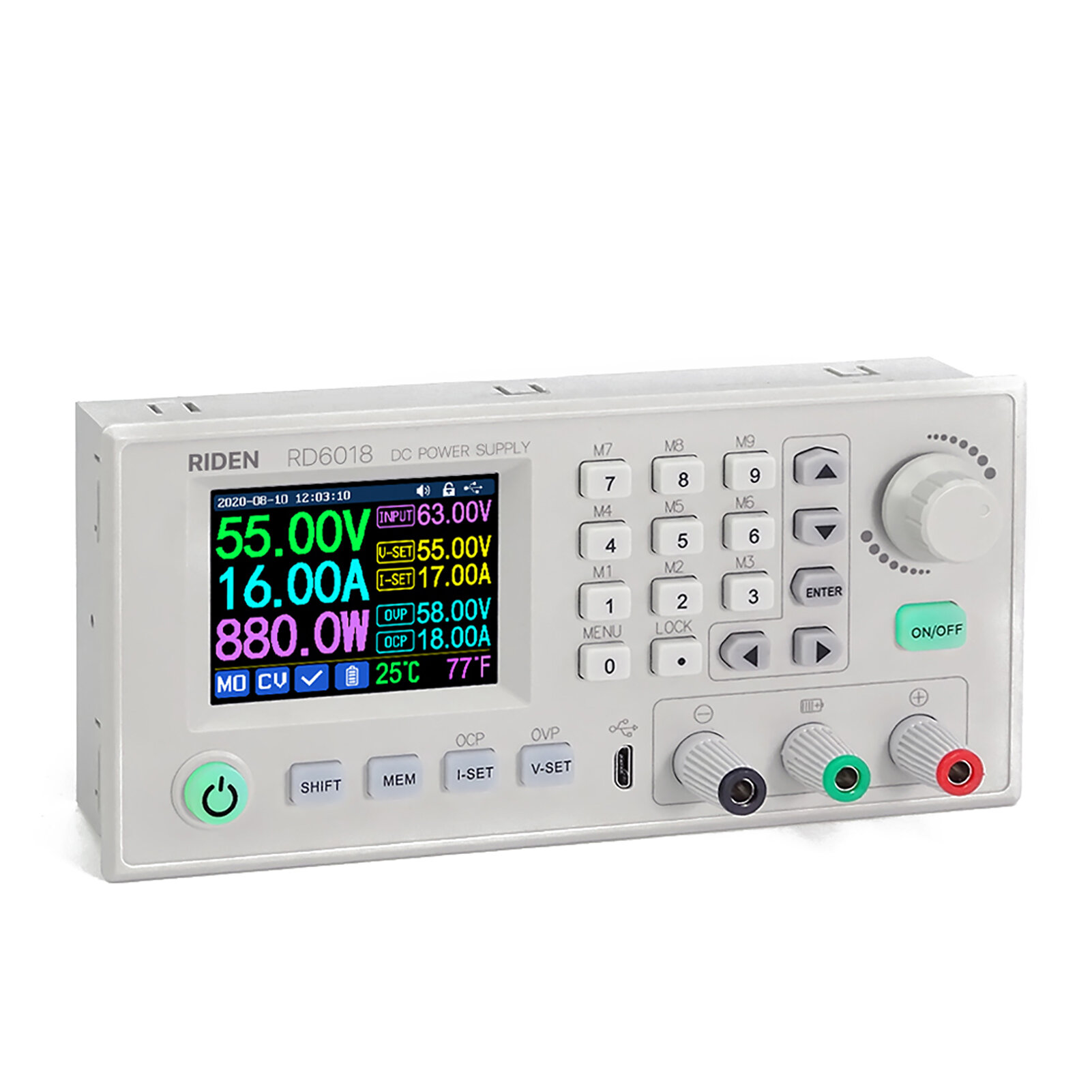 Регулируемый блок питания S800-65, 65В, 800Вт, подходит для RD6018W, с высоким выходным током 18А, для профессионалов
