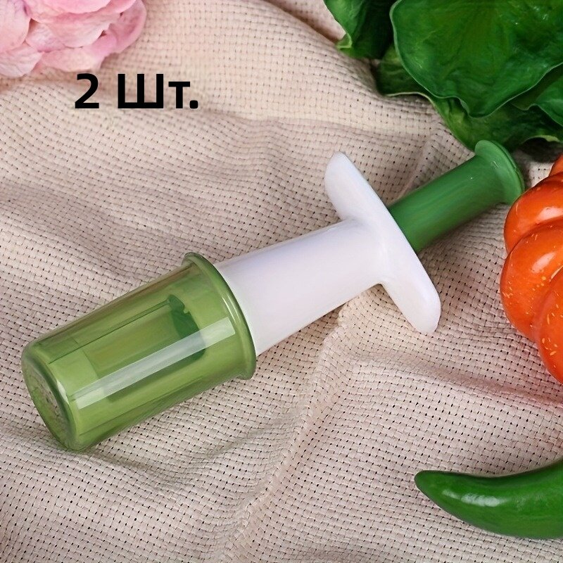 Мини-нож для нарезки фруктов и овощей, для винограда и томатов черри и коктейльных помидоров, для украшения тортов и сервировки, комплект из 2 шт