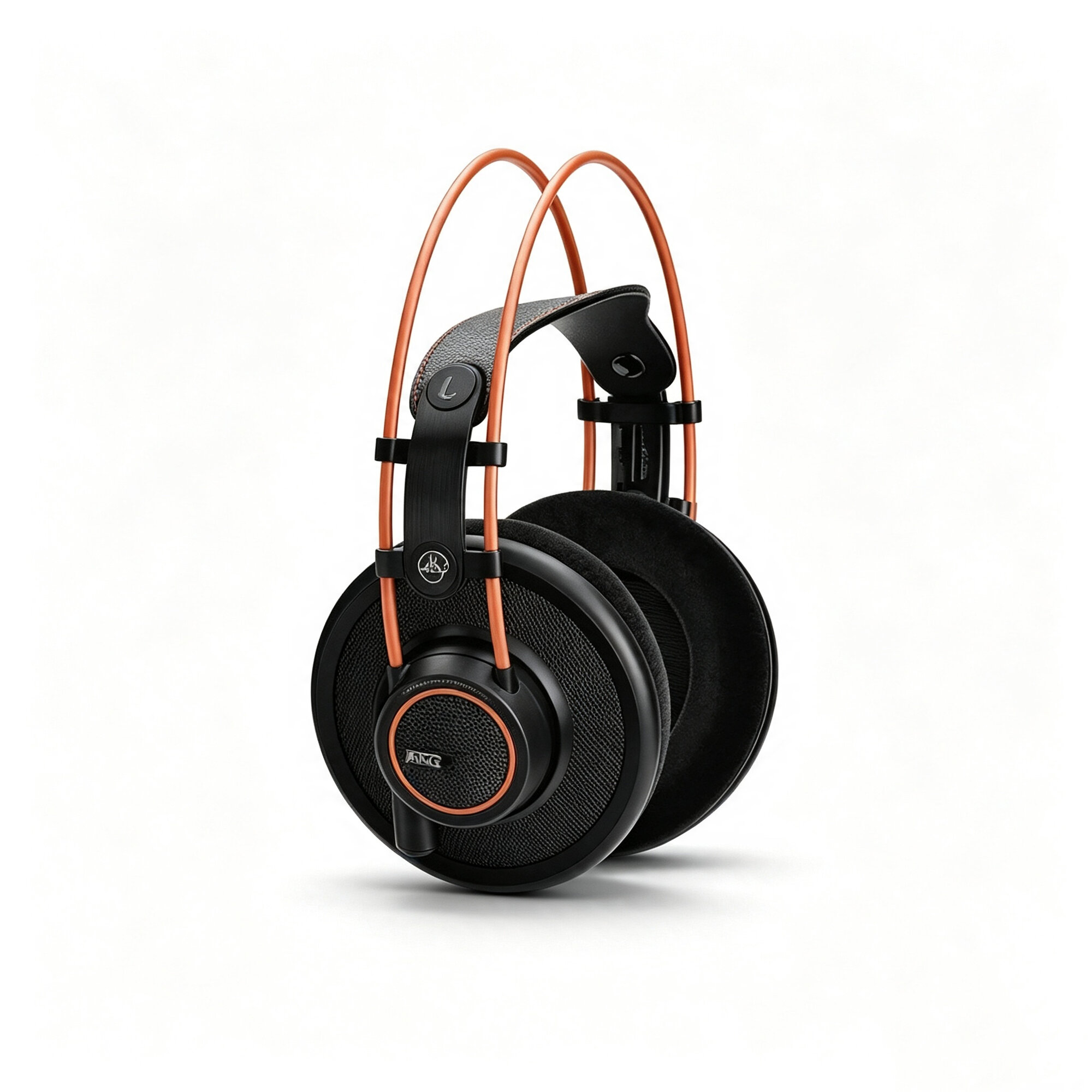 Наушники AKG K701 открытые референсные, 62 Ом, 50 мм, для студийного сведения и Hi-Fi прослушивания black/red