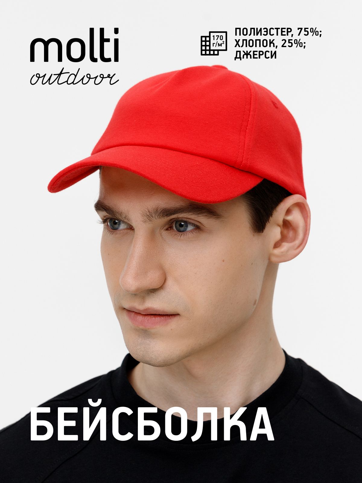 Кепка Базовая коллекция для мужчин и женщин