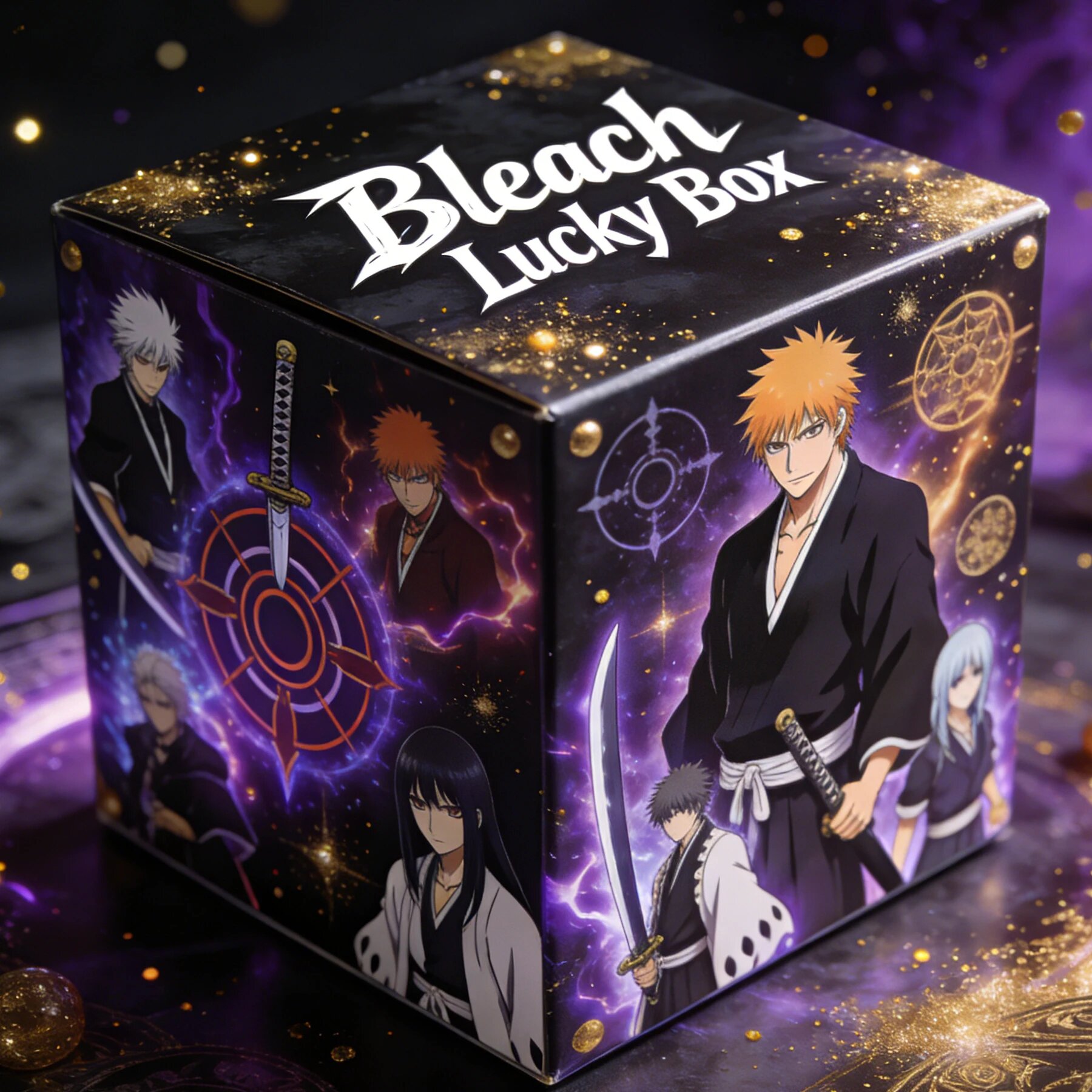 Фигурки Bleach Mystery Box Bandai Small Box 3-9cm