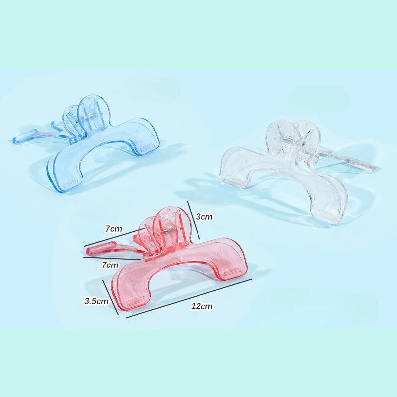 Прозрачный держатель для книг Transparent Book Clip Assorted 3pcs