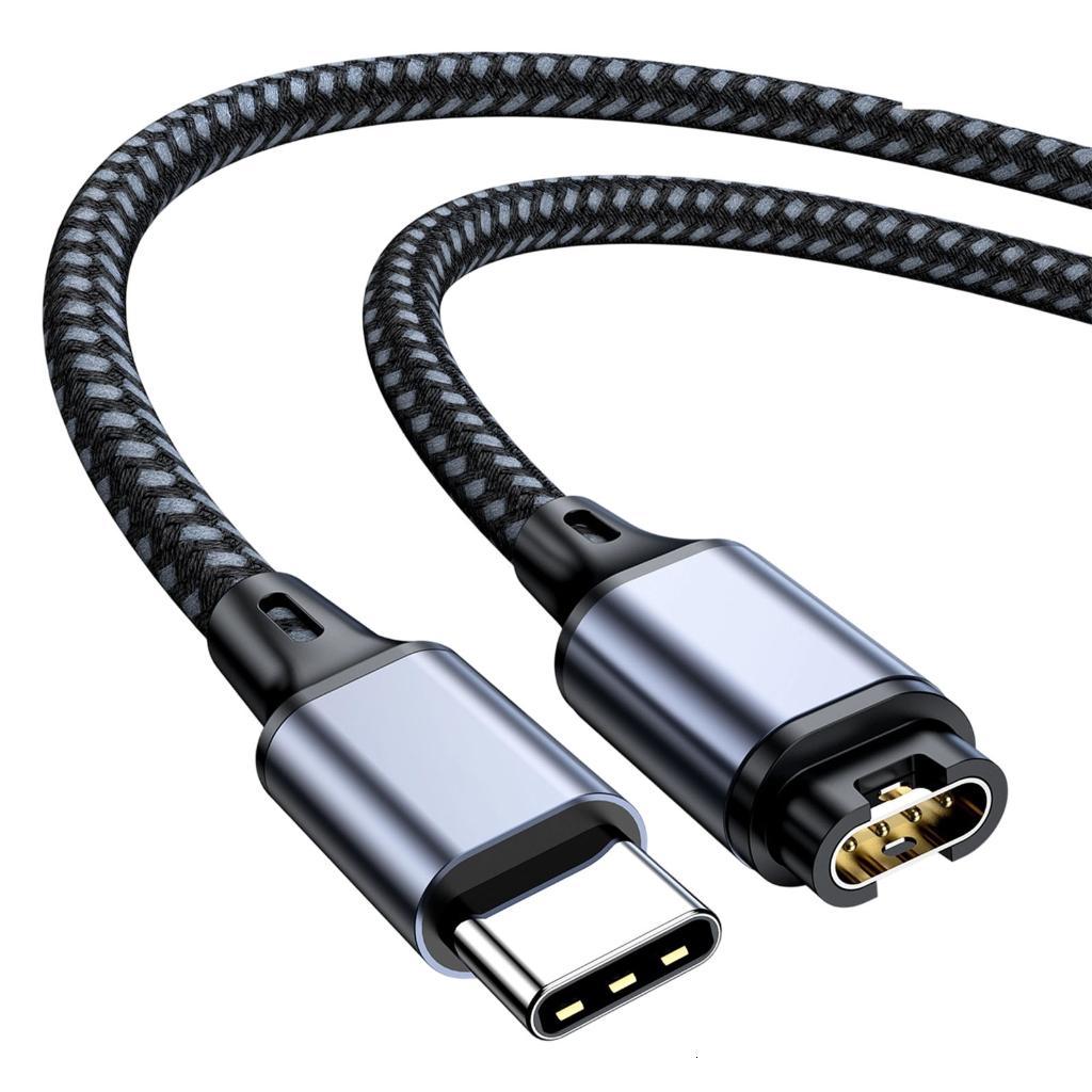 USB/Type-C и USB-A зарядный кабель для часов, 120 см, Тип C