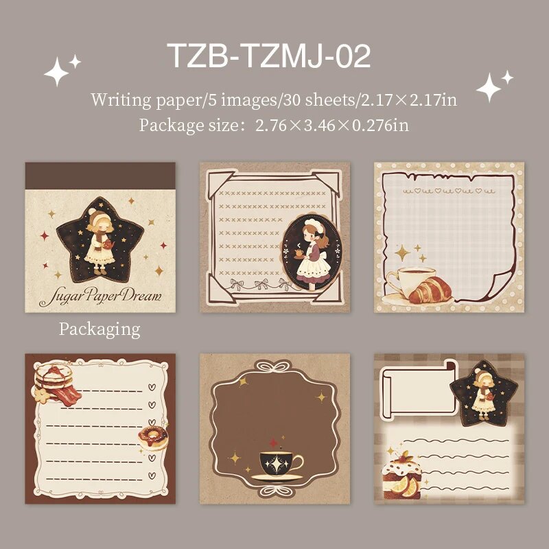Стикербук JIANWU Sugar Wrap Dream Series TZB-TZMJ-02