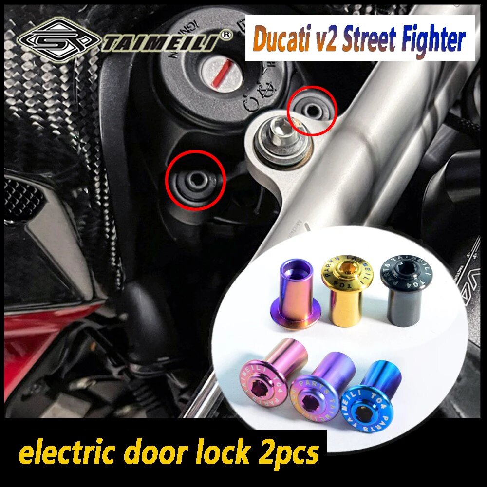 Болты TAIMEILI Ducati V2 Street Fighter, Gold