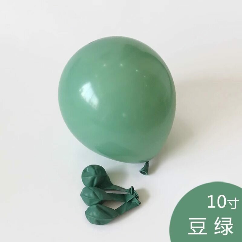 100 шт 10 дюймов горохово-зеленые круглые латексные воздушные шары для декора лесной тематической