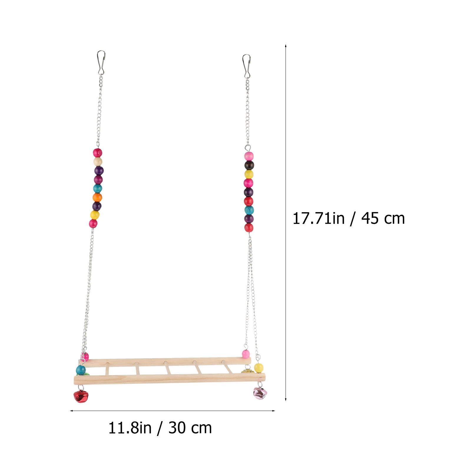 Игрушка Для Птиц Лестница Для Климатического Клетки Para Попугаев 30X13X45Cm