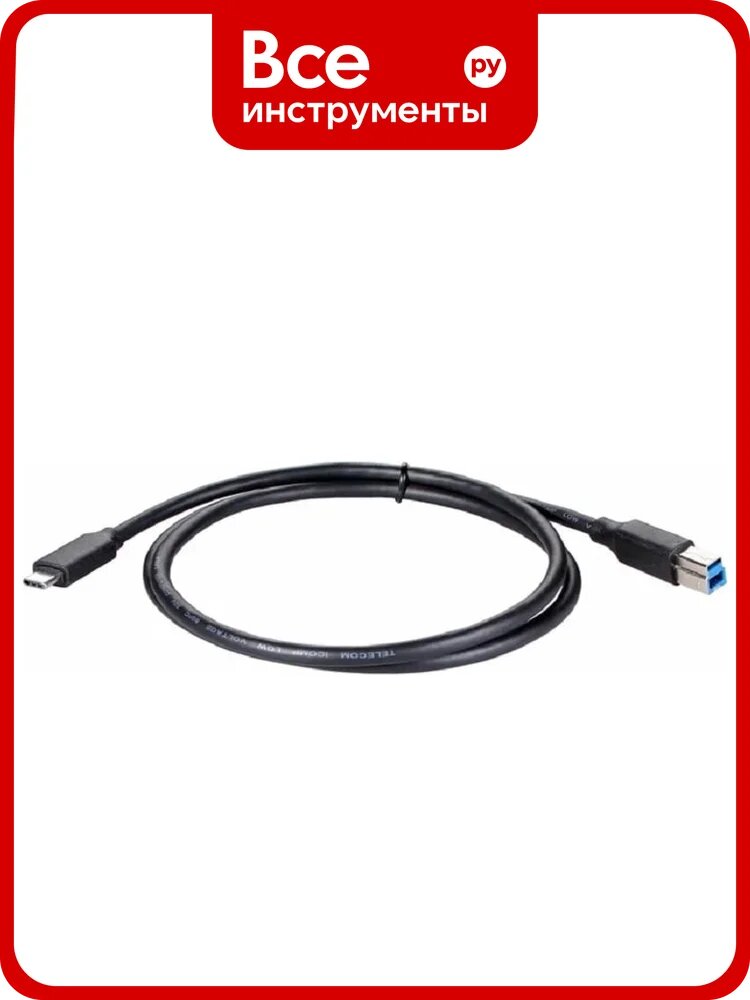 Кабель Telecom TYPE C USB 3.0 B оптический 1m TUS711-1M