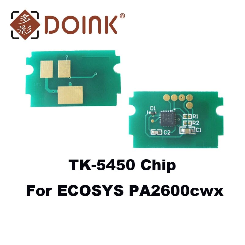 8 шт. чип для Kyocera ECOSYS TK5450 PA2600cwx TK5450 MA2600cwfx тонер EU TK-5450