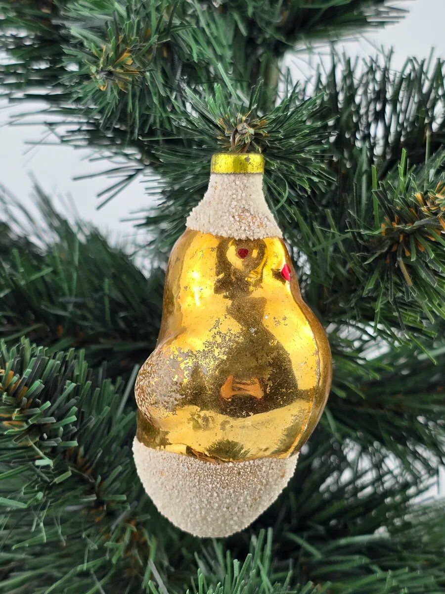 Антикварная, винтажная Елочная игрушка СССР