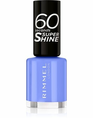 Лак для ногтей Rimmel 60 Seconds Super Shine, синий, 8 мл