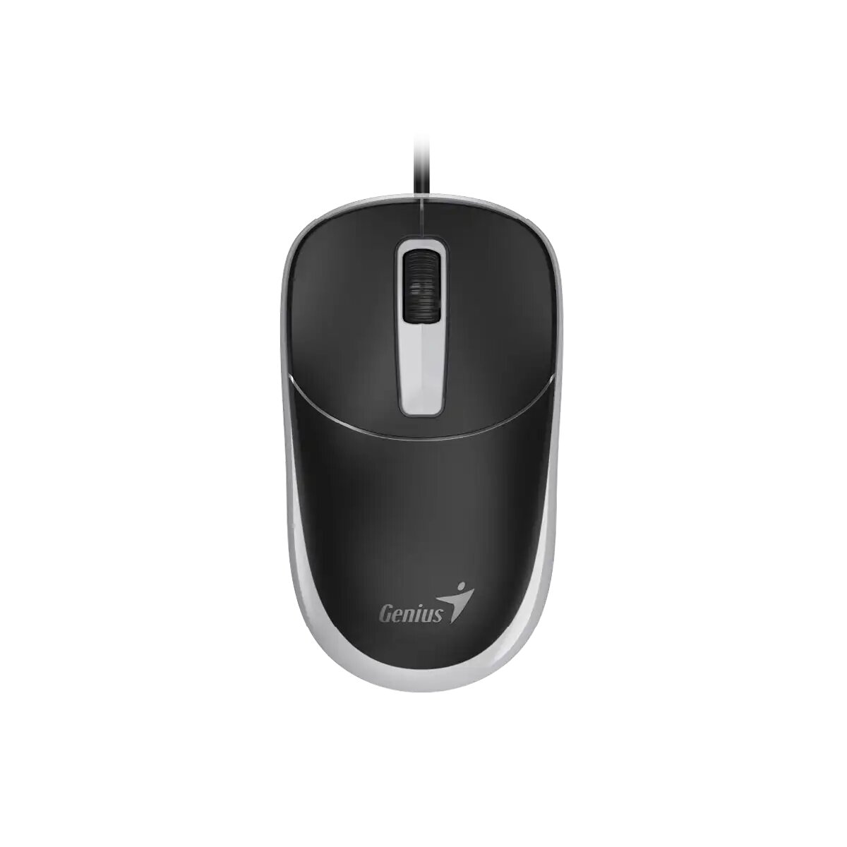 Мышь Проводная Genius DX-123 Black+Grey