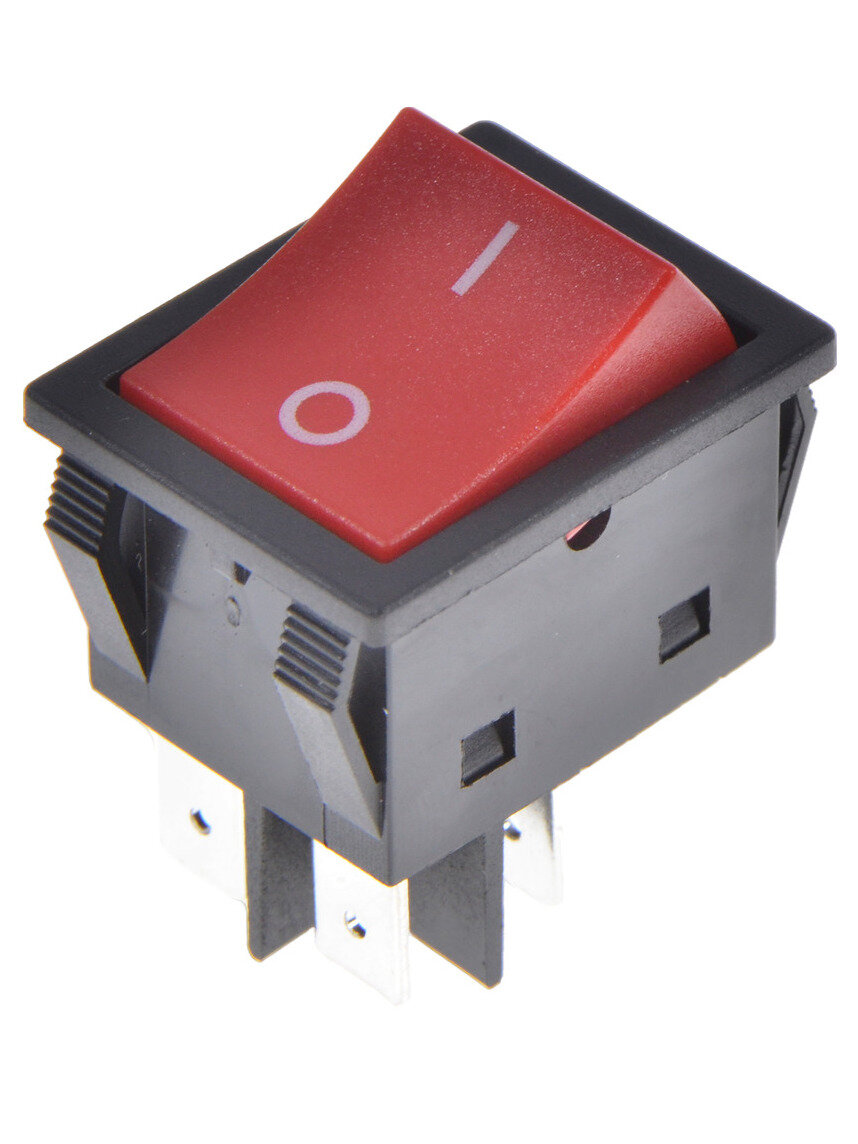Выключатель 16A 250VACкрасный GPV (30715090 с/подсв, 30715153 б/подсв.) для сварочного аппарата РЕСАНТА САИПА-165 Евро рукав (с S/N GPV278)