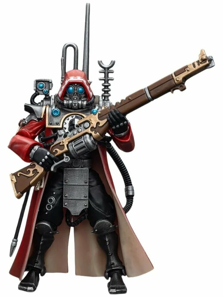 Подвижная фигурка JOYTOY Warhammer 40K Action Figure Adeptus Mechanicus Skitarii Ranger with Data-tether Model