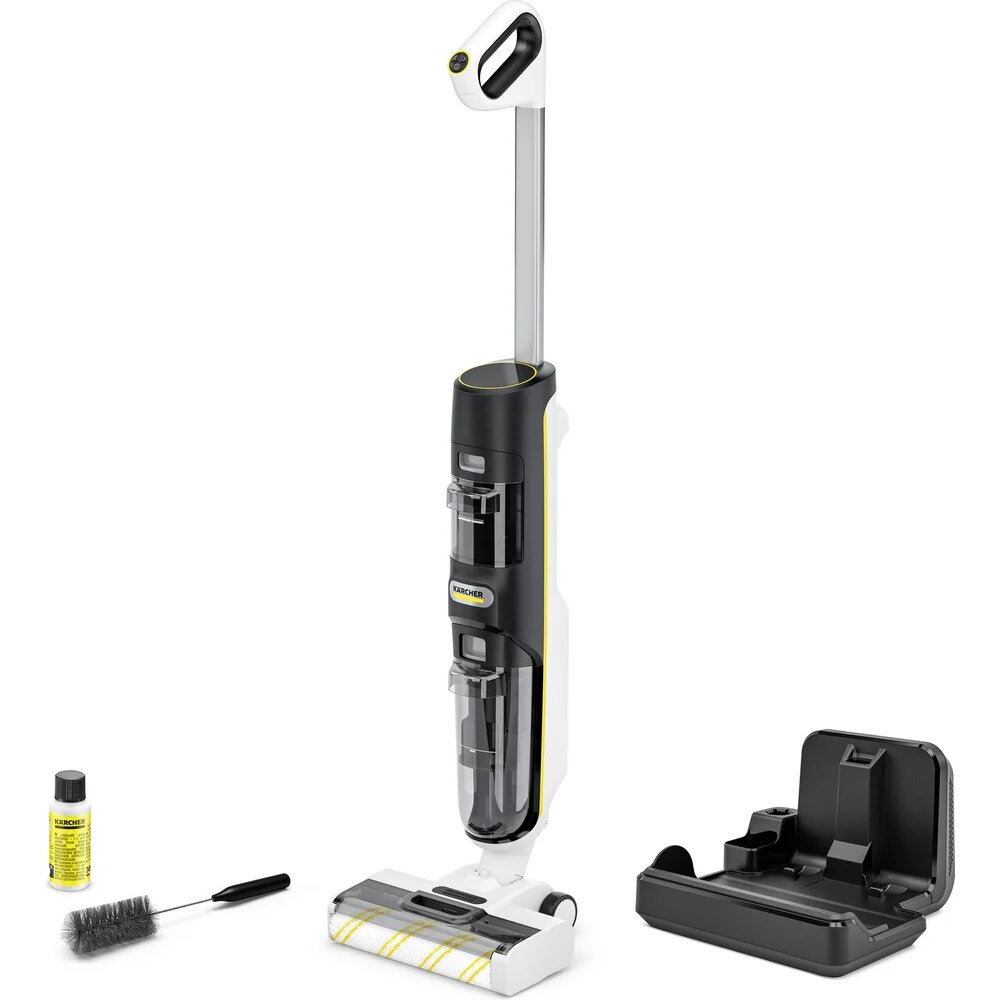 Вертикальный пылесос Karcher FCV 4 Dry, 4 режима, Li-Ion аккумулятор, 45 мин