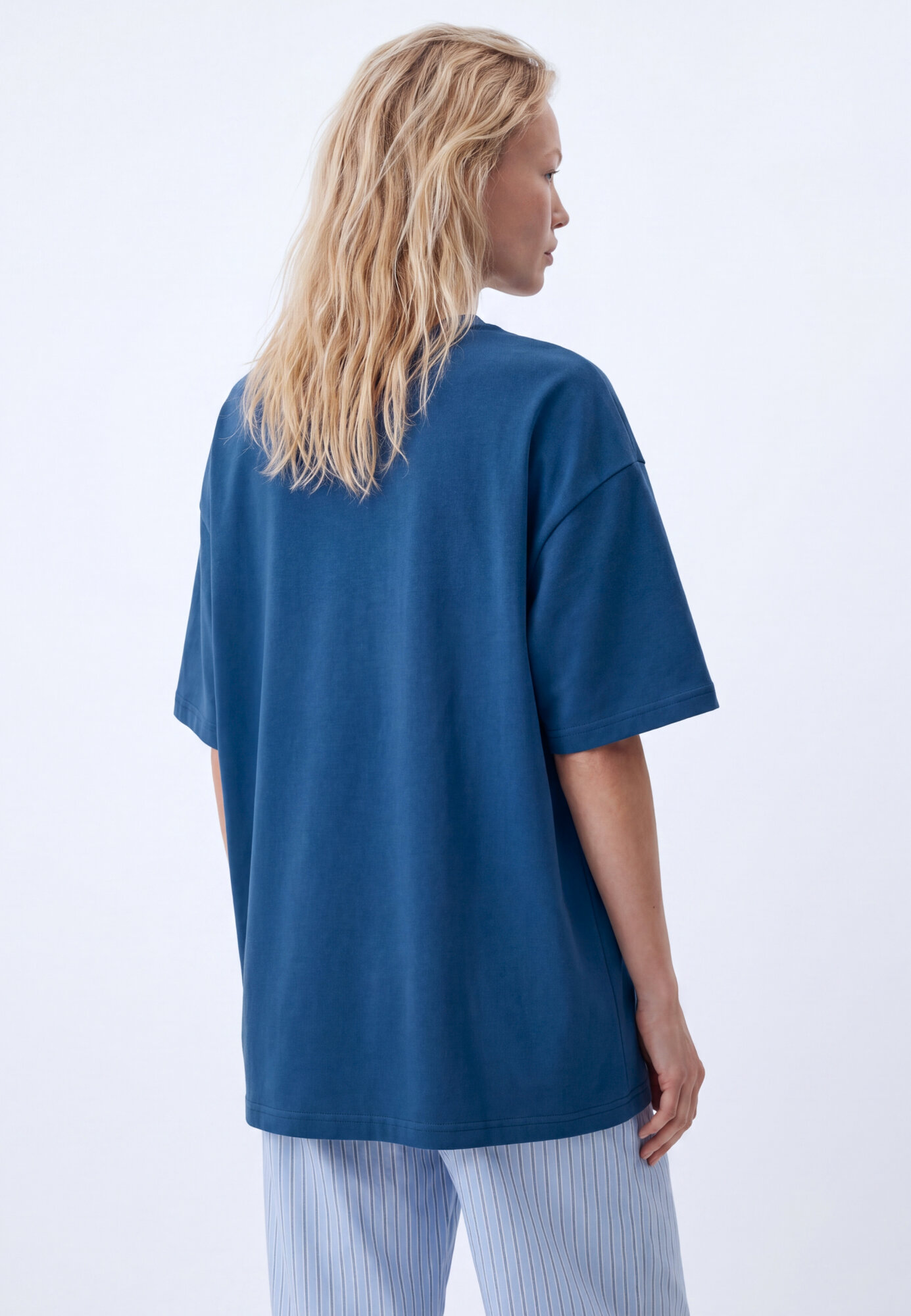 Футболка KIVI CLOTHING, размер 40-48, синий — фото 1