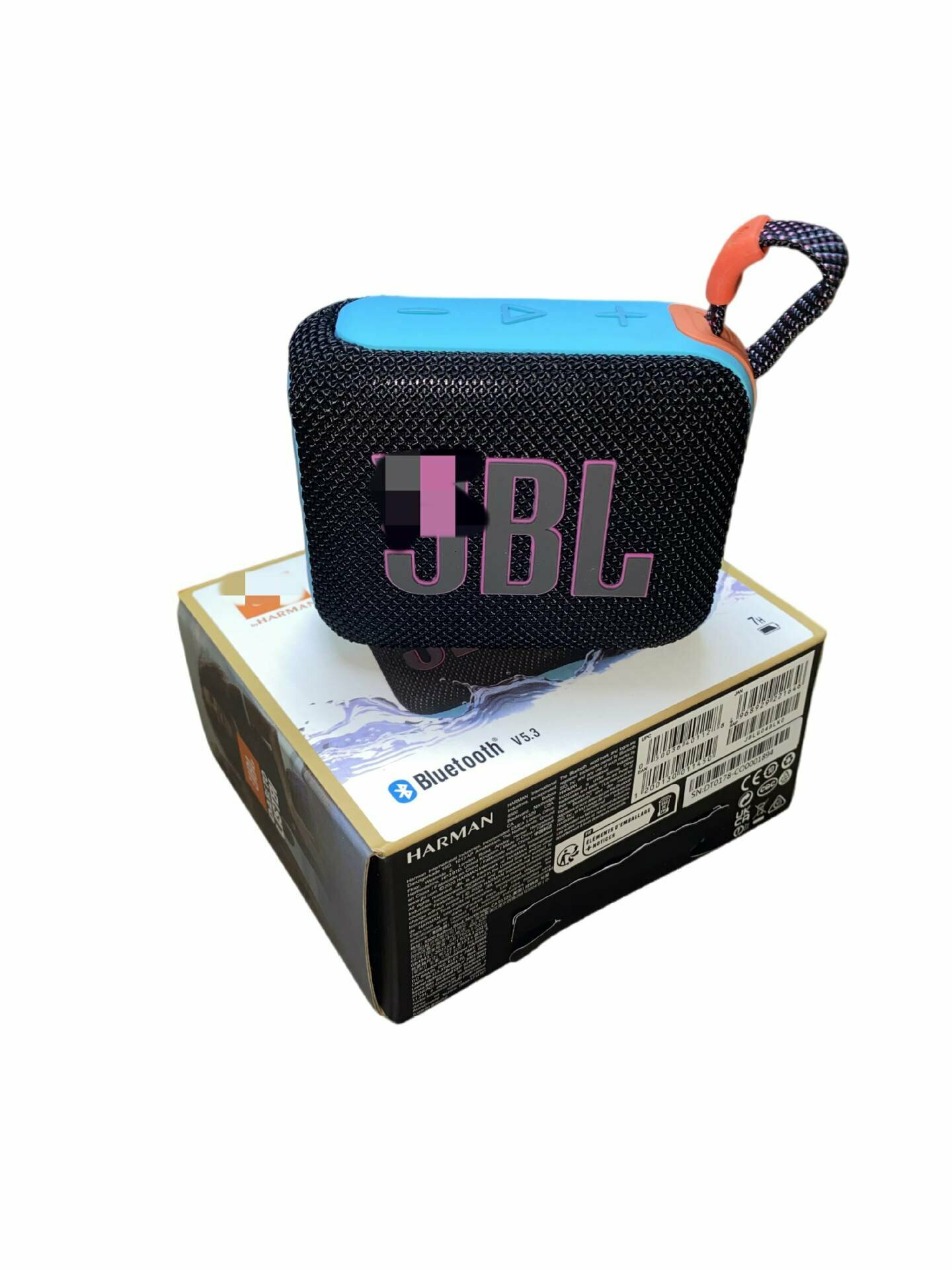 Трансграничный динамик GO4, Bluetooth-динамик Gold Brick 4-го поколения, портативный уличный водонепроницаемый мини-сабвуфер, компактный динамик.
