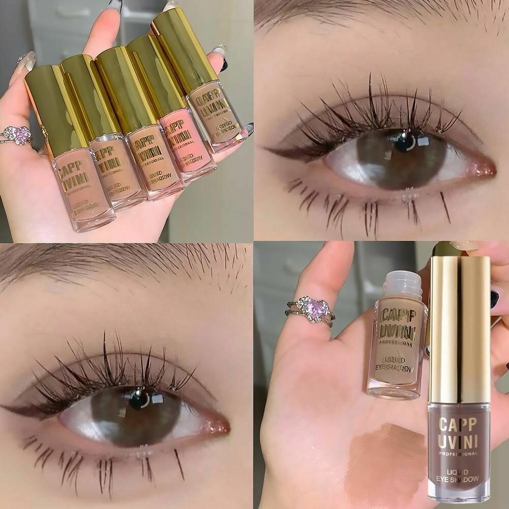 Жидкие матовые тени для век Cappuvini Elegant Matte Highlighting Liquid Eyeshadow