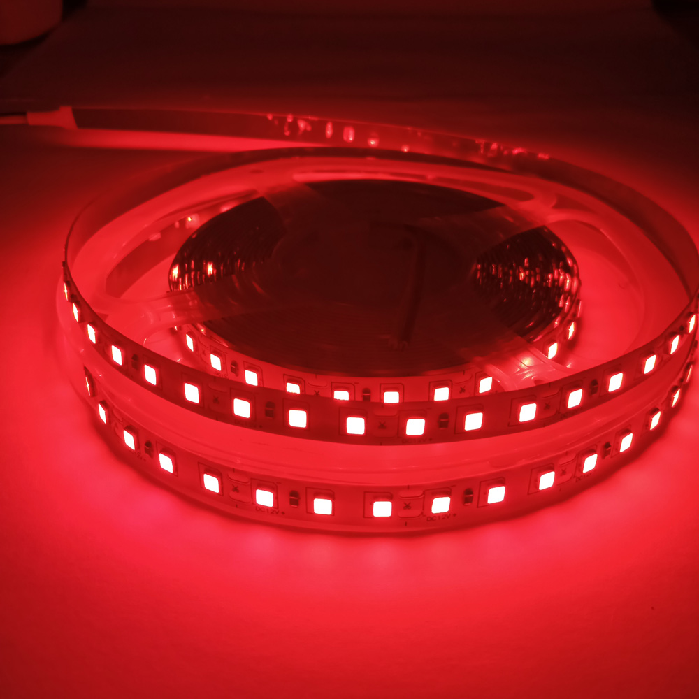 Светодиодная лента SMD 3528 120 led 12v Красный 5м