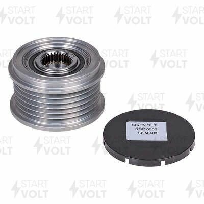 Шкив с обгонной муфтой генер. для а м Opel Astra J 09- 1.4i 1.6i Mokka 13- 1.8i STARTVOLT SGP 0503