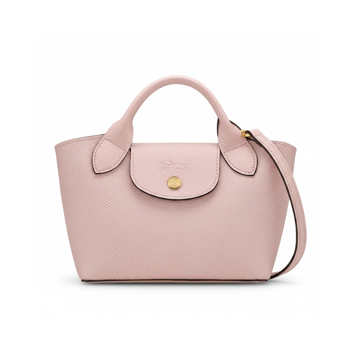 Сумка Longchamp, розовый, — фото 1