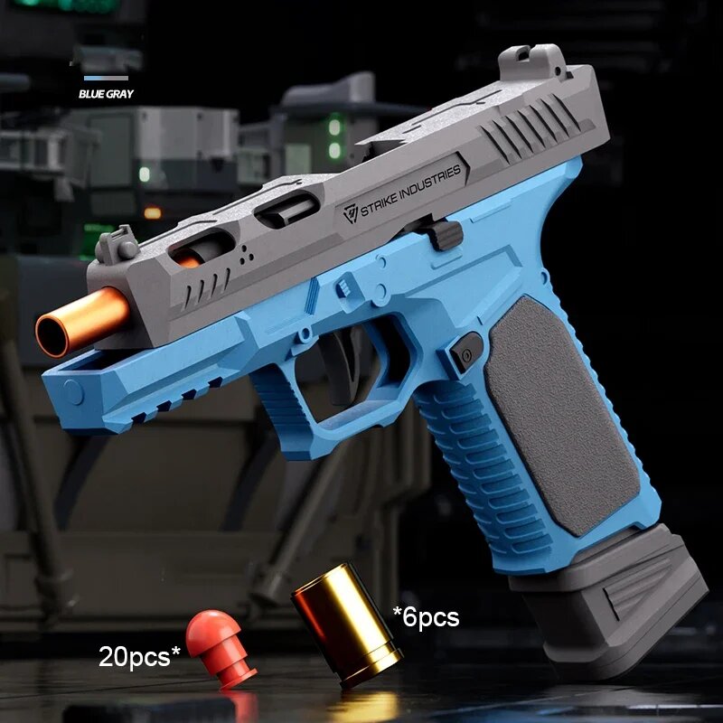 Игрушечный пистолет Strike Industries G17 Blue