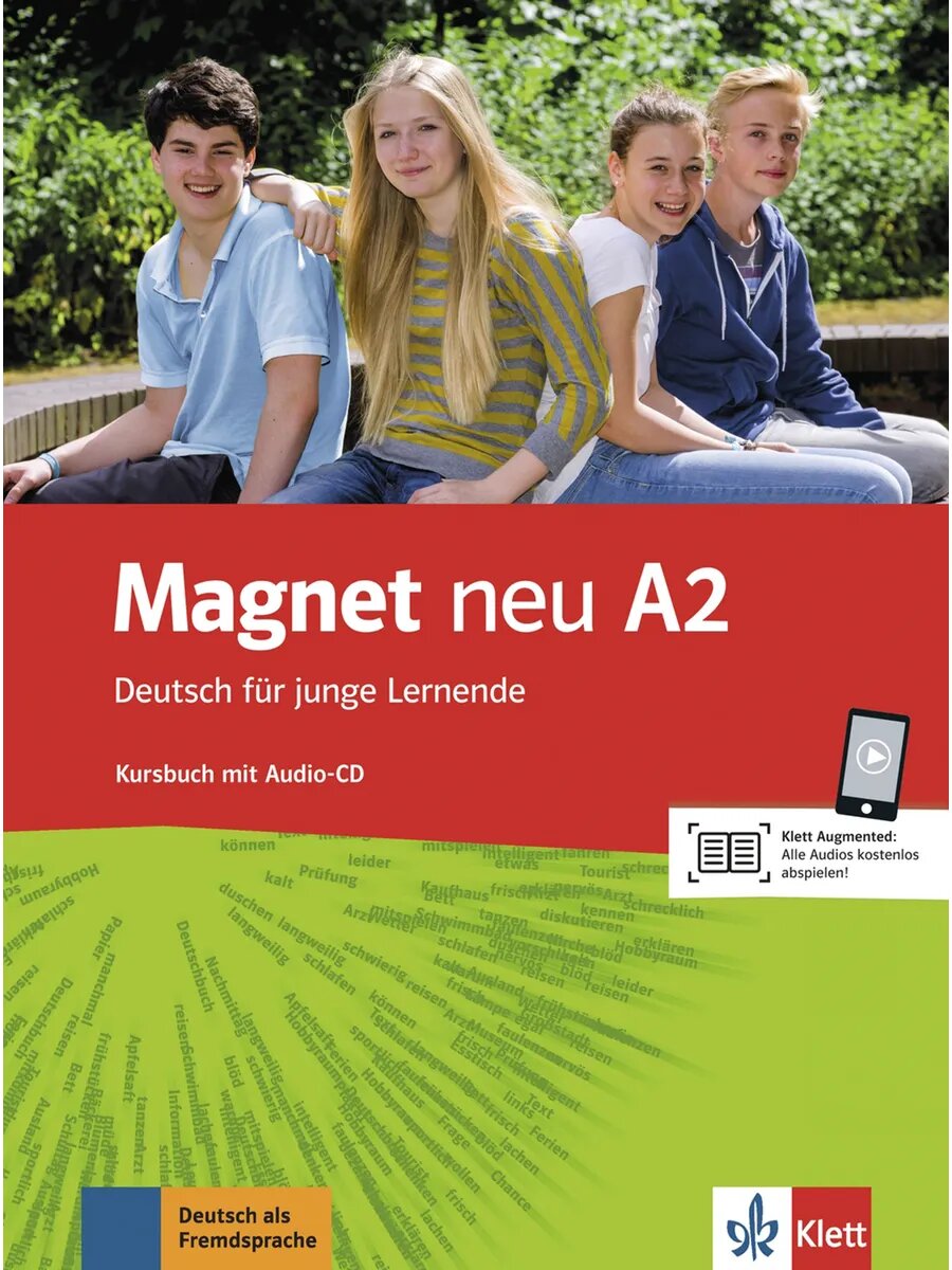 Magnet Neu. A2. Kursbuch. Deutsch fur junge Lernende (+CD)