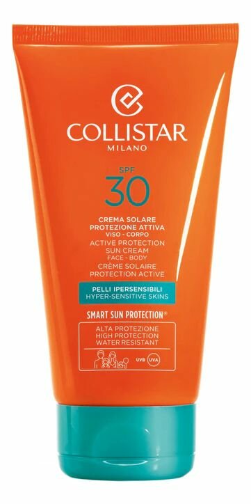 Collistar - Active Protection Sun Cream Spf30 Солнцезащитный крем для лица и тела 150 мл