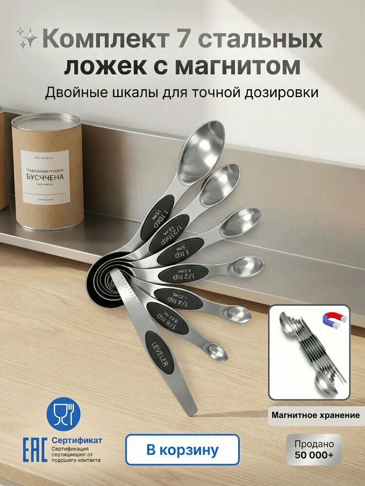 Емкость мерная, 0,63 мл, 1,25 мл, 2,5 мл, 5 мл, 7,5 мл, 15 мл, 7 шт