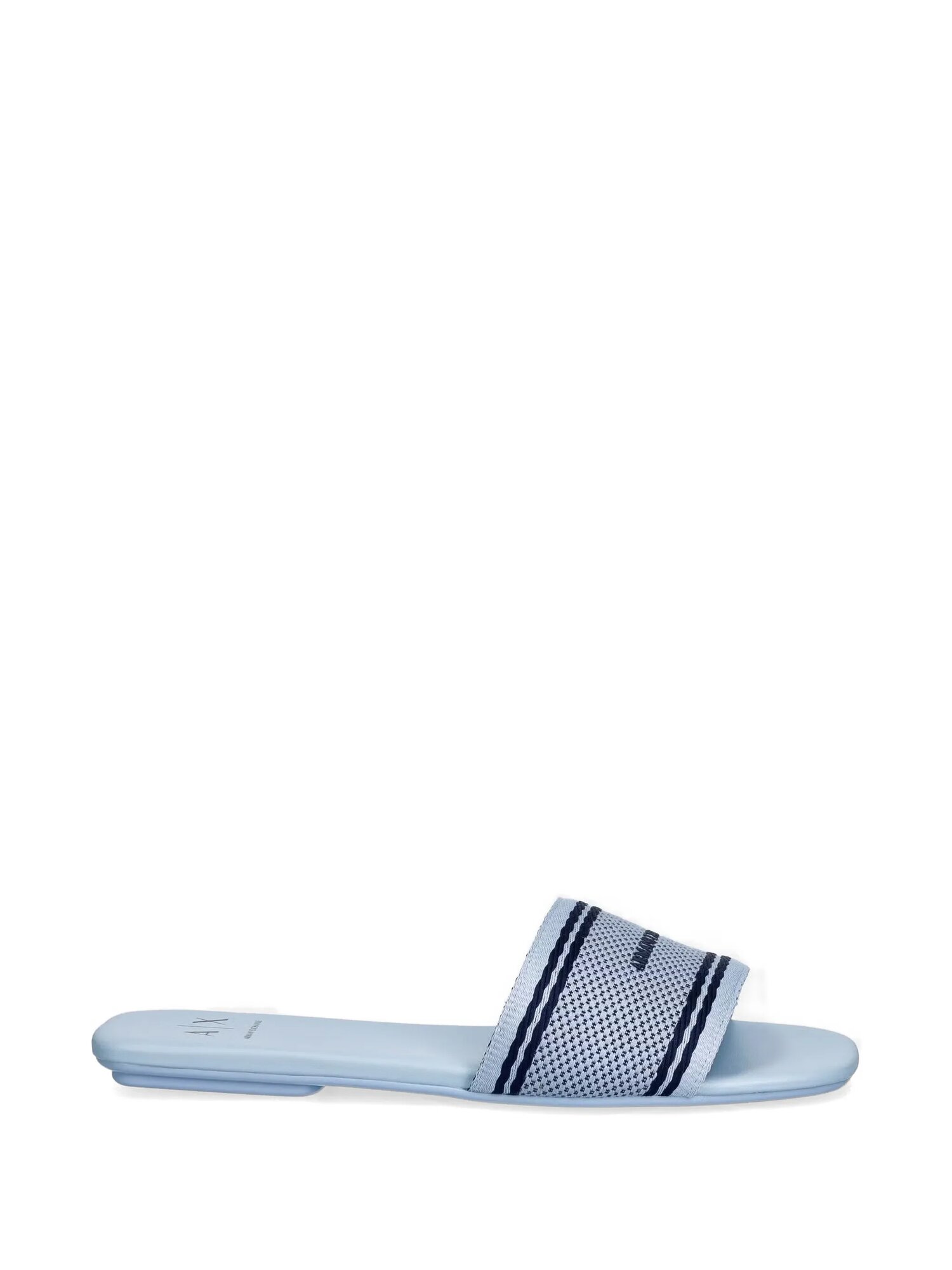 Шлёпанцы Armani Exchange Logo-print slides, размер 41, синий