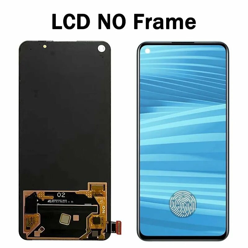6,62-дюймовый AMOLED-дисплей для Realme GT2, Realme GT 2, RMX3310, RMX3312, RMX3311, сенсорный ЖК-экран, панель управления.