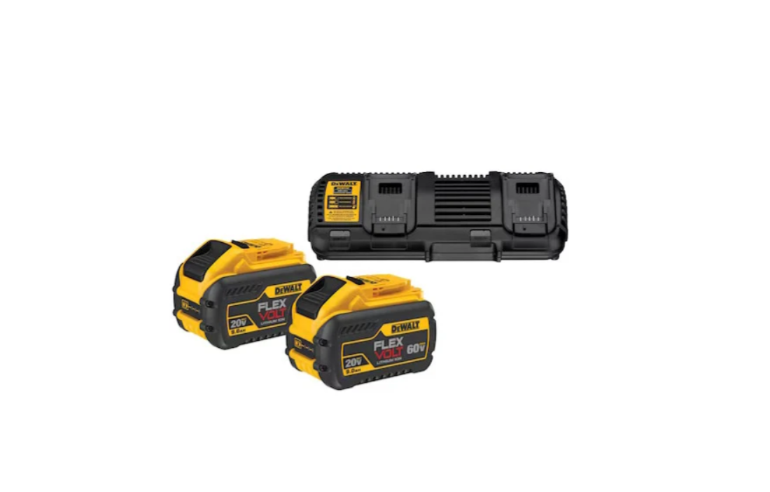 Аккумулятор с зарядным устройством DeWalt DCB132X2 (20В/2x9 Ач)
