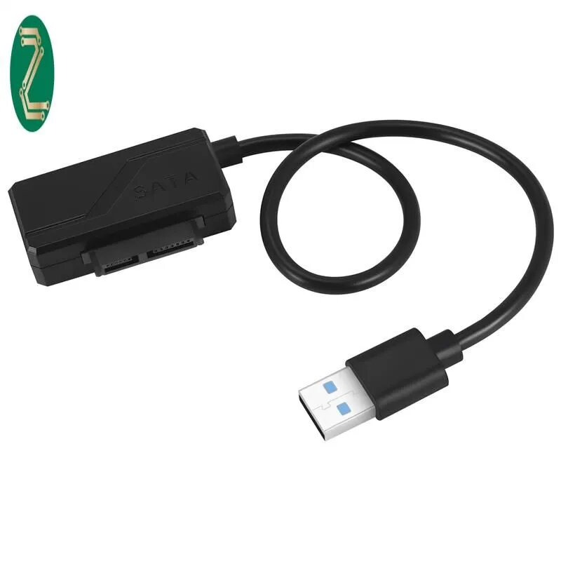 (S T N Z) USB 2.0 to Mini Sata II 7 + 6 13-контактный переходной кабель-преобразователь совместим с компакт-дисков / DVD-дисков ноутбуков Slimline Drive