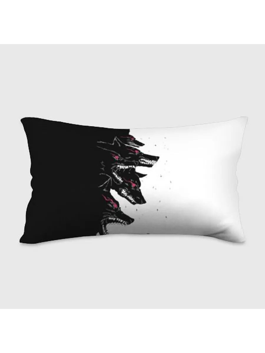 Black dogs - hellhounds Подушка — фото 1