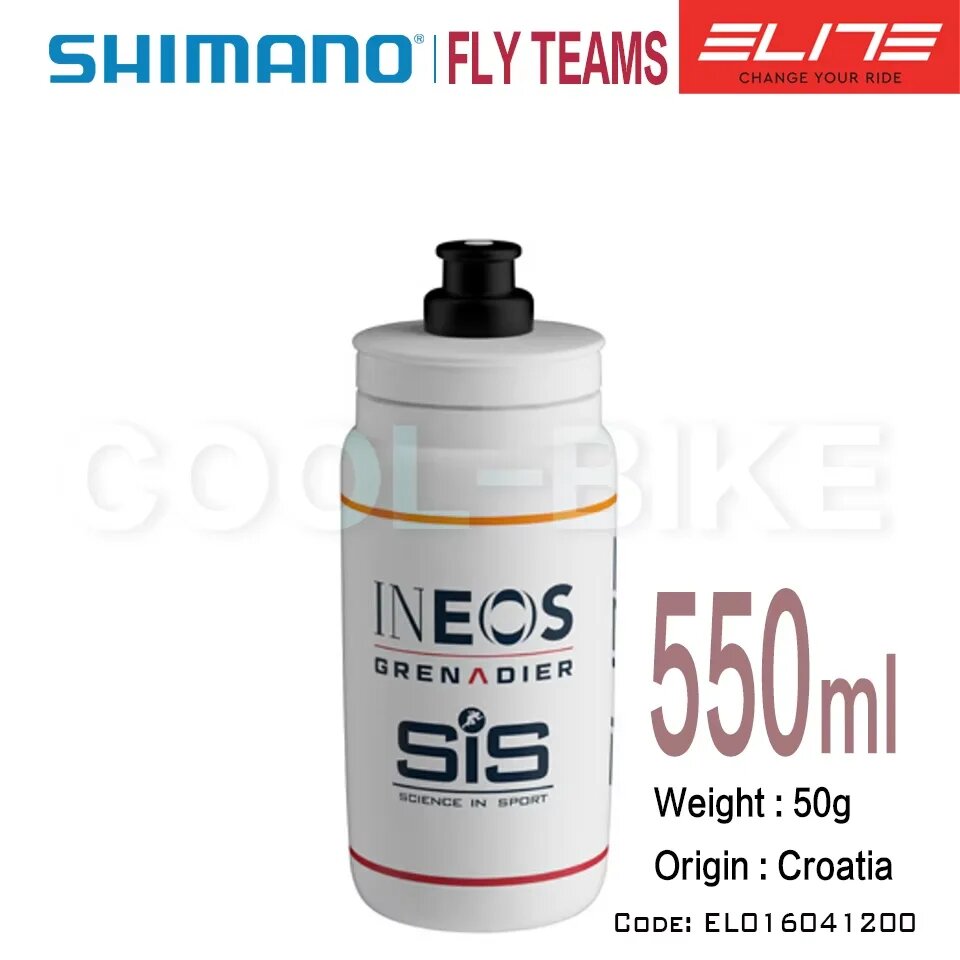 Бутылка для воды Shimano Elite FLY Team COCO-COLA 550/750 мл 550ml FLY TEAMS
